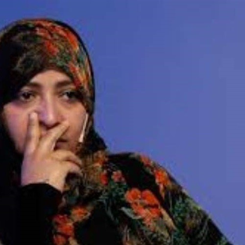 بوابة الحركات الاسلامية هيئة المرأة العربية تكشف وجه توكل كرمان