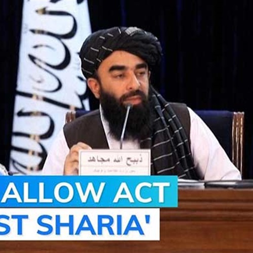 بوابة الحركات الاسلامية المتحدث باسم طالبان إن حقوق المرأة ليست أولوية